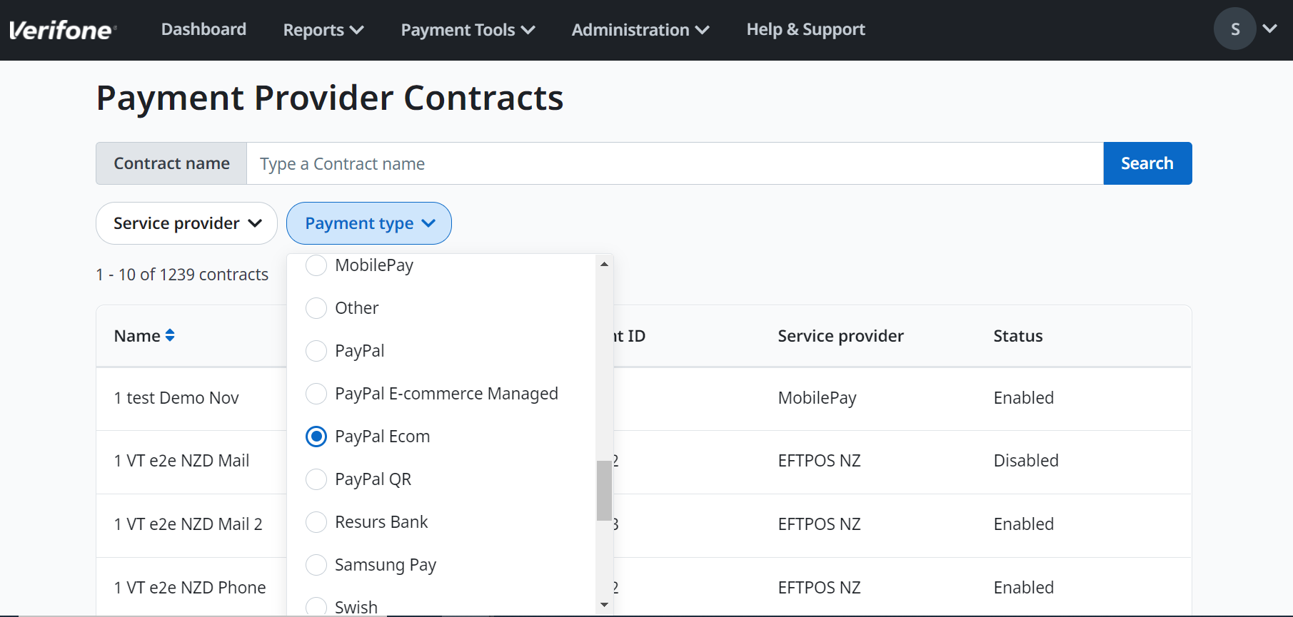 PayPal Merchant onboarding | Online payments | Verifone Developer Portal